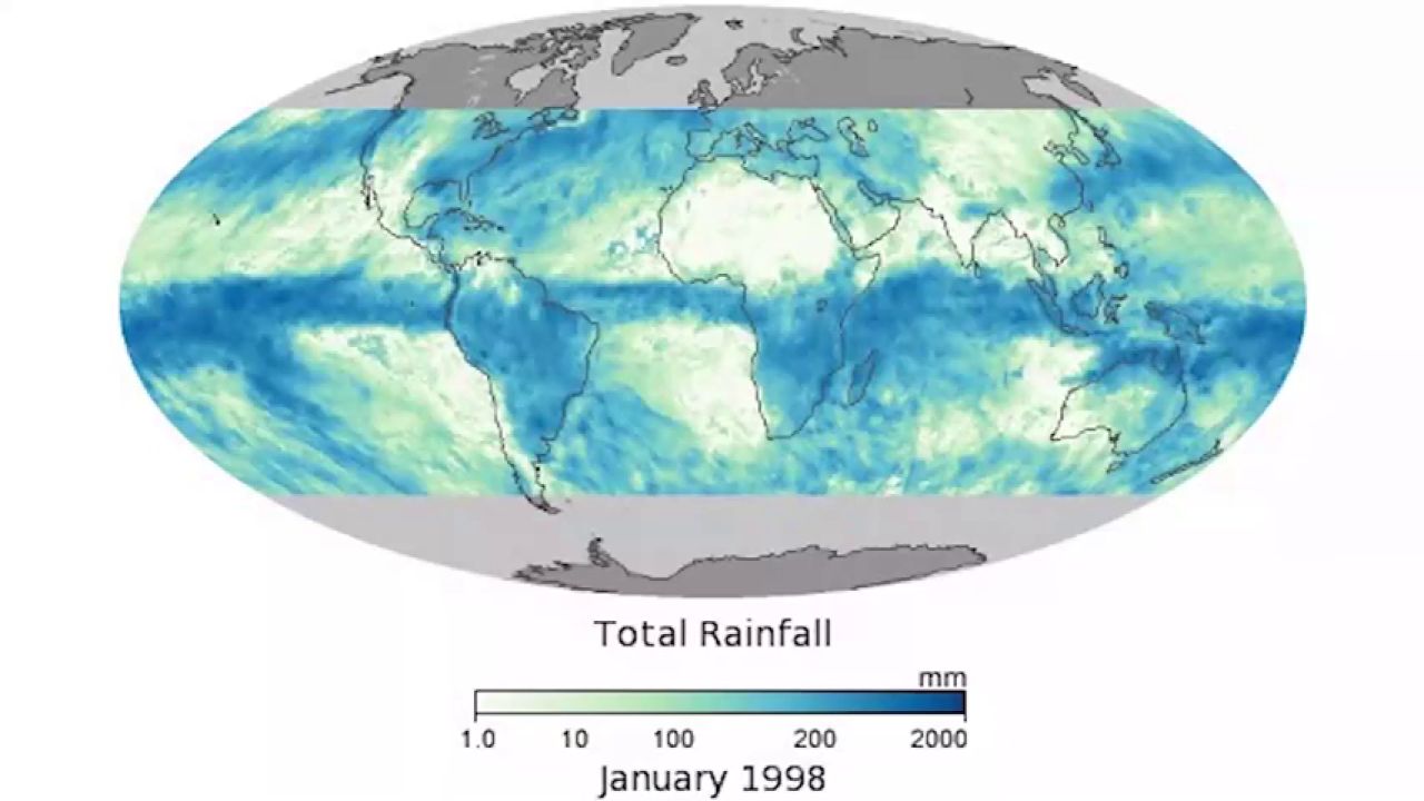 Mapa del total de precipitaciones | HAZTE ECO