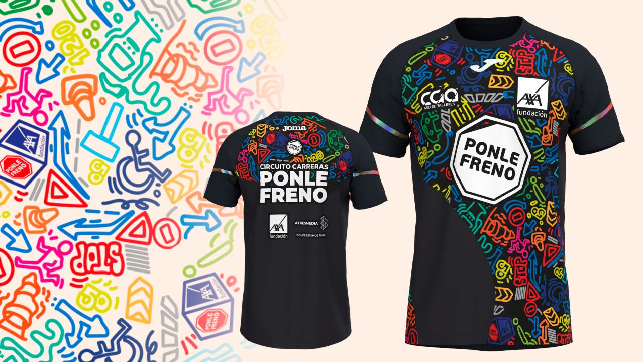 La camiseta del Circuito de Carreras Ponle Freno 2025 | PONLE FRENO